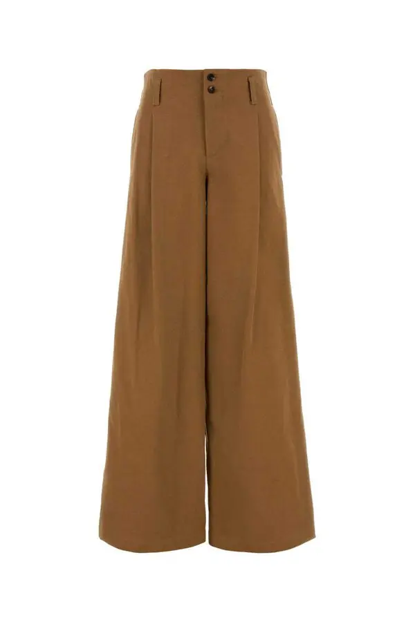 Chloé Wide-leg Pant - Brown