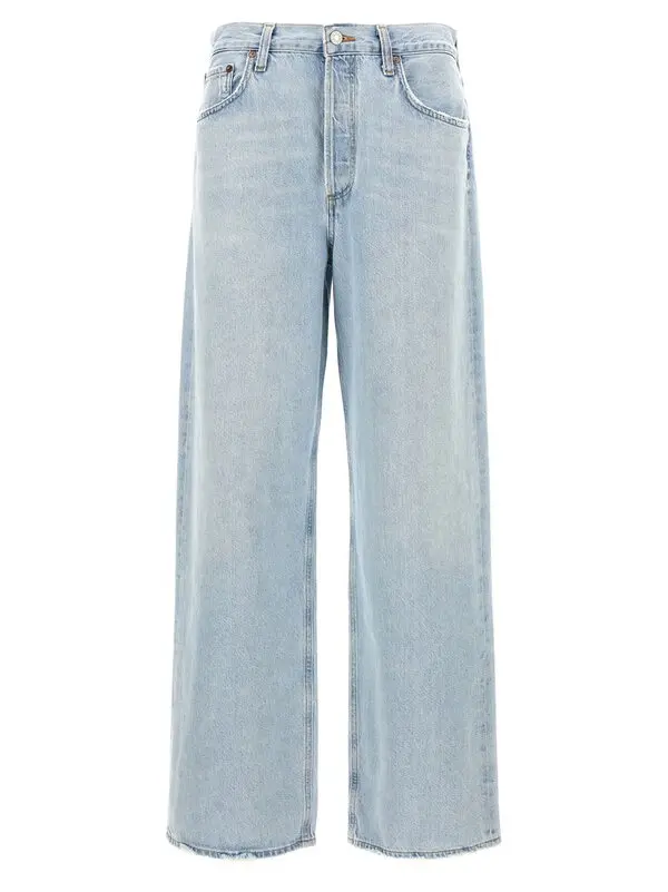 AGOLDE Low Slung Baggy Jeans - Blue