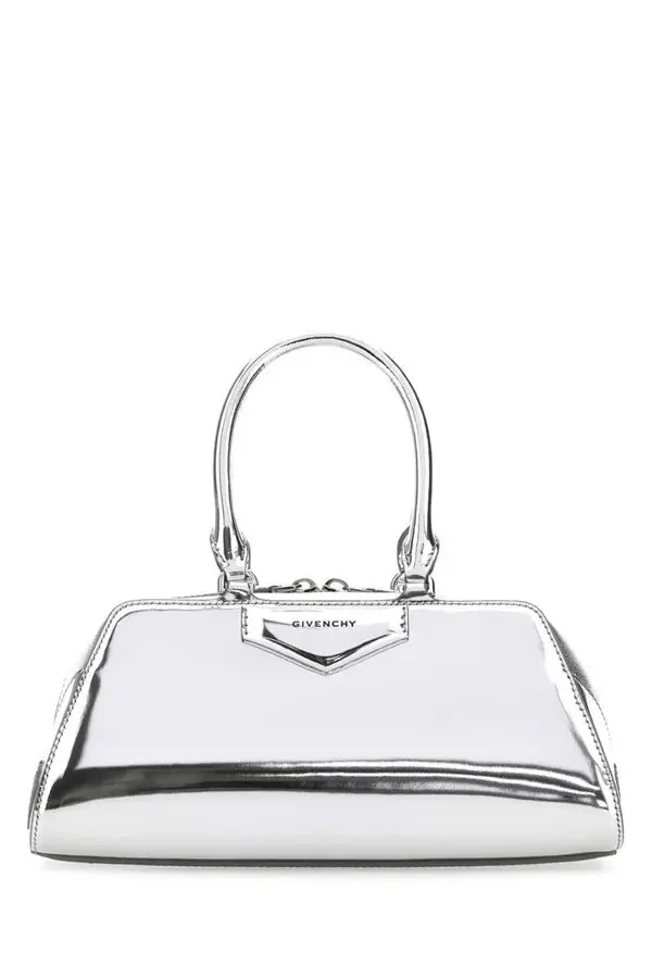 Givenchy Antigona East-west Handbag - Silver