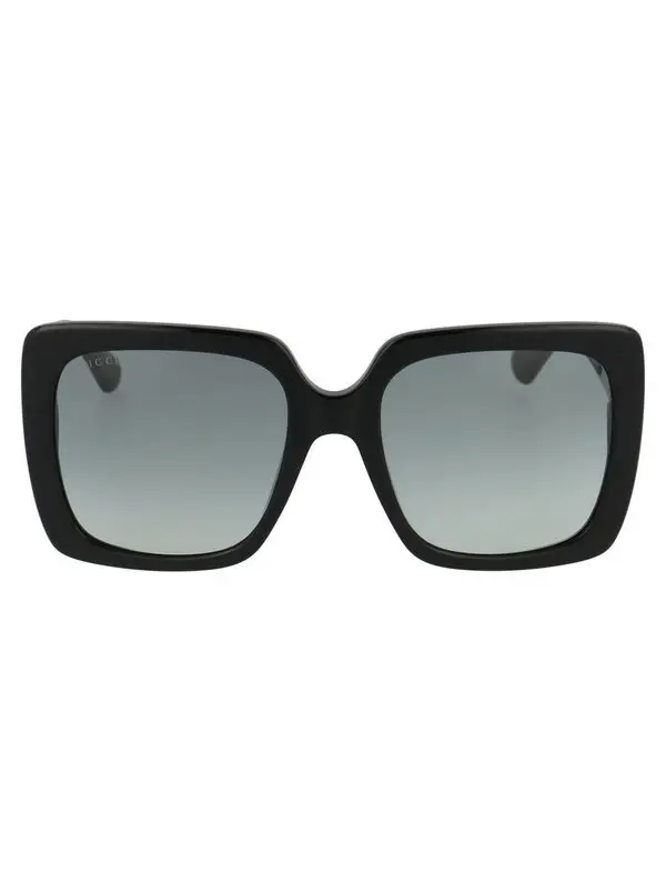 Gucci Acetate Sunglasses - 001 Black Black Grey