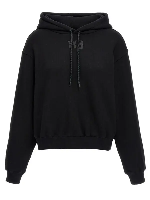 Alexander Wang Sweatshirt With Logo - Black