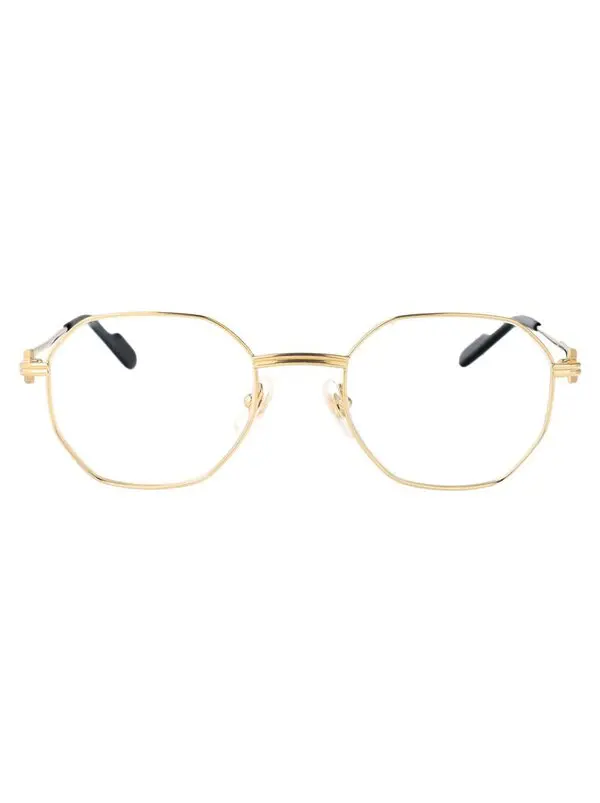 CARTIER Rimless Optical Frame - Gold Gold Transparent