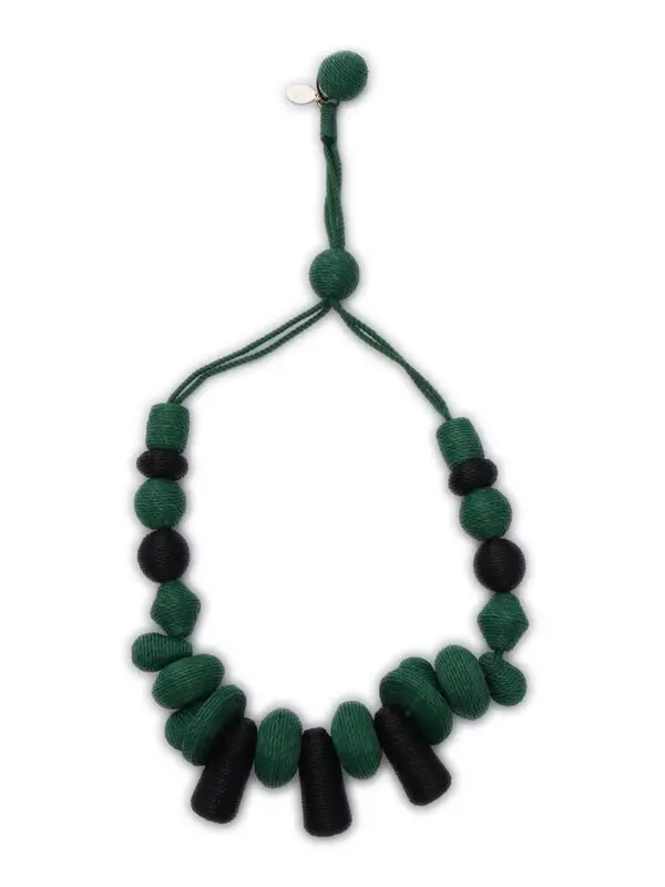 Max Mara Custom Necklace - Green