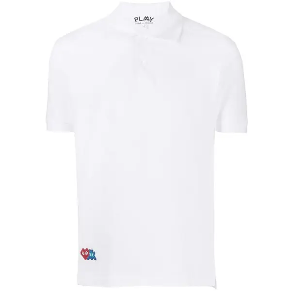 Play Comme Des Garcon Cotton Piqué Polo