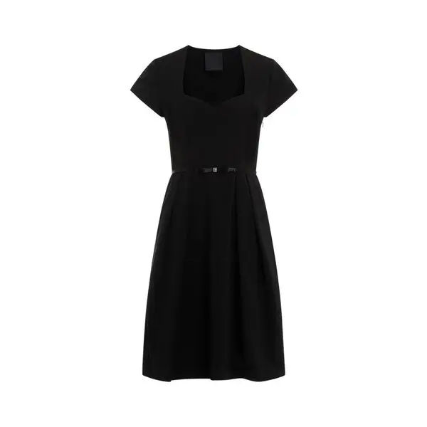 Givenchy Cotton Blend Midi Dress