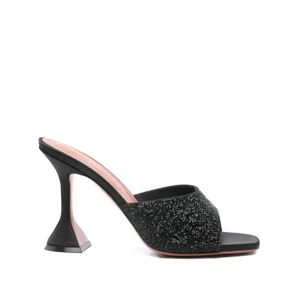 Amina Muaddi Lupita Crystal Embellished Mule