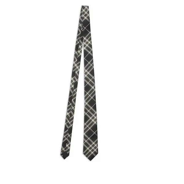 Burberry Check Silk Tie - Multicolor