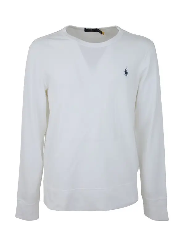 Ralph Lauren Long Sleeve Sweatshirt - White