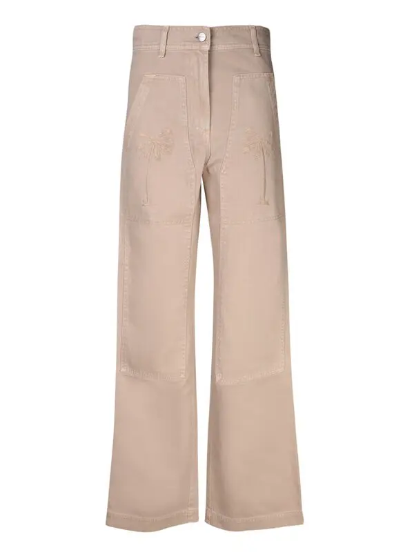 Palm Angels Cotton Trousers