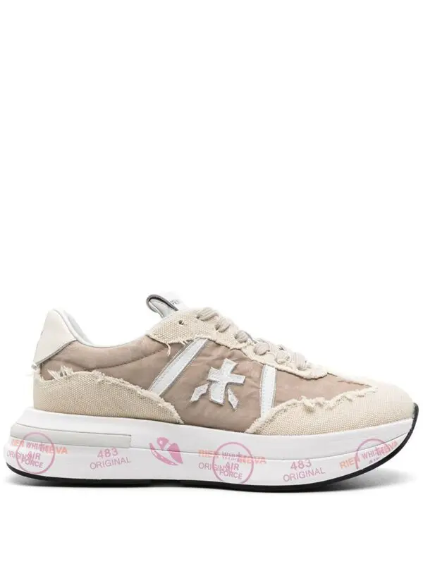 Premiata Panelled Sneakers - Multicolor