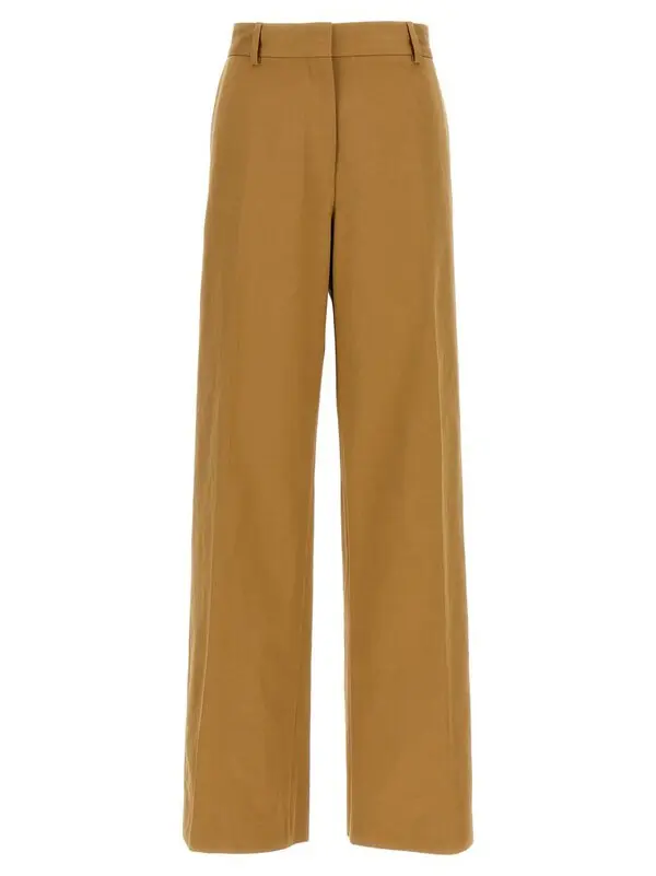 Dries Van Noten Paxy' Cotton Pants - Beige
