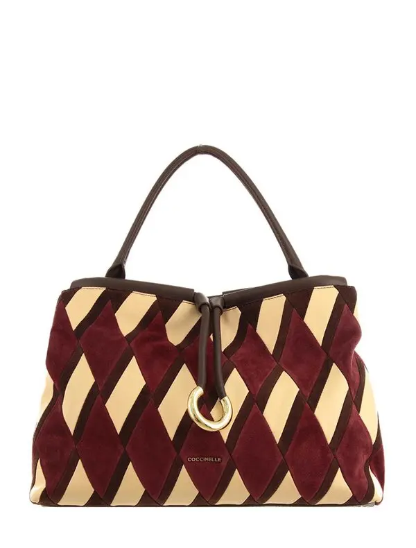 COCCINELLE Backpack - Mult.ribes/brun