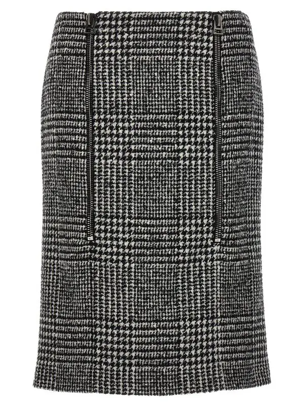 TOM FORD Prince Of Wales Skirt - Multicolor