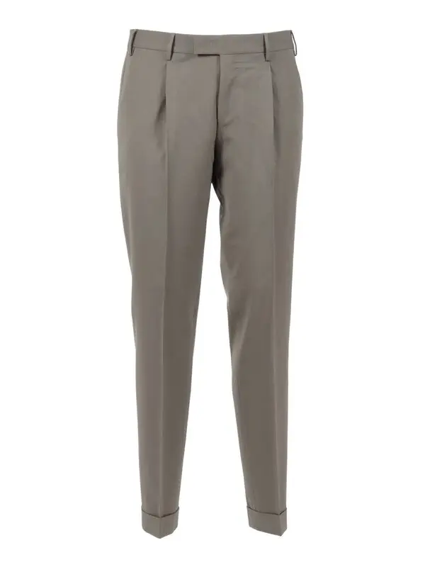 PT TORINO Tailored Trousers - Green