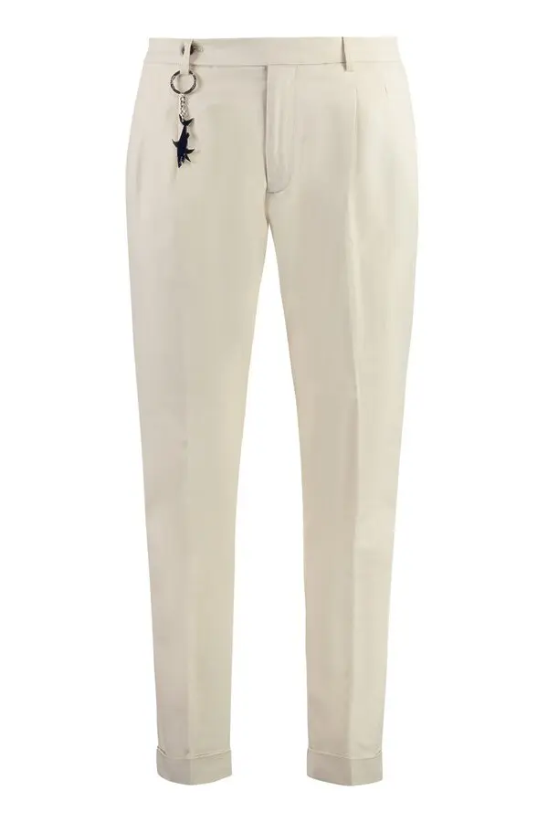 Paul & Shark Cotton Trousers - Beige