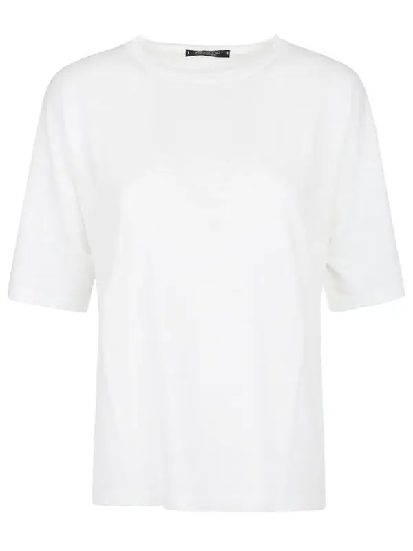 ARAGONA Round Neck T-shirt - White