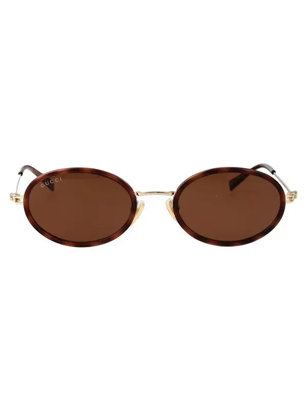 Gucci Sunglasses - Havana-gold-brown