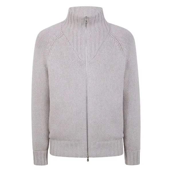 Brunello Cucinelli Knit Outerwear - Grey