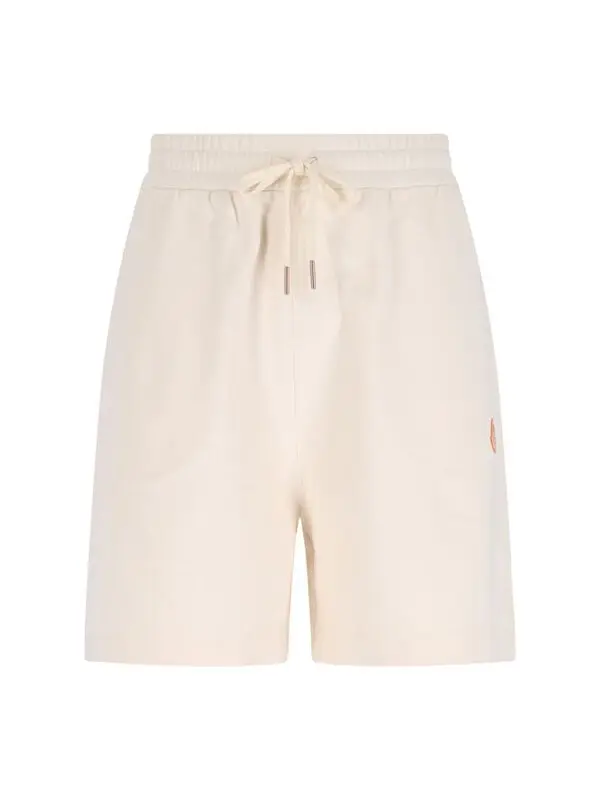 Moncler Cotton Trousers - White
