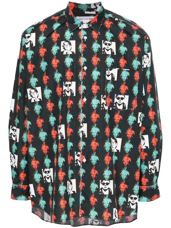 Comme Des Garçons Shirt Woven - Multicolour