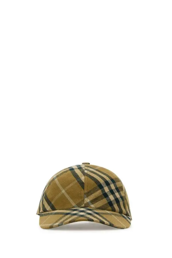 Burberry Embroidered Cotton Baseball Cap - Printed