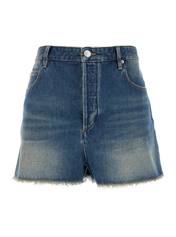 Isabel Marant Lesia Fringed Hem Shorts