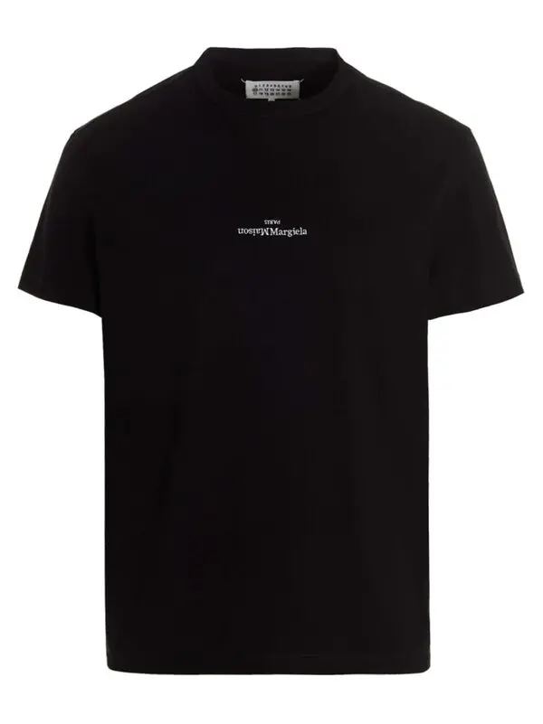 MAISON MARGIELA Paris' T-shirt - Black