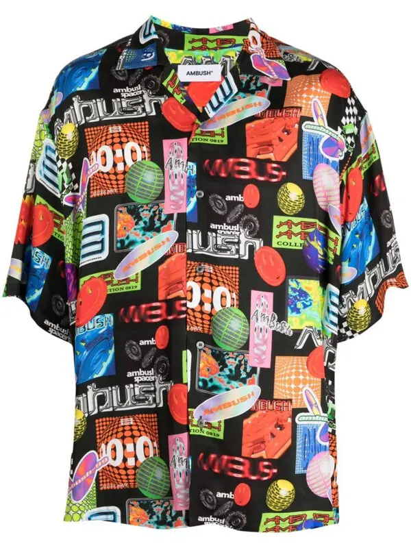 AMBUSH Cotton Bowling Shirt - Multicolour