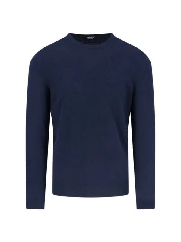 Zegna Sweaters - Blue