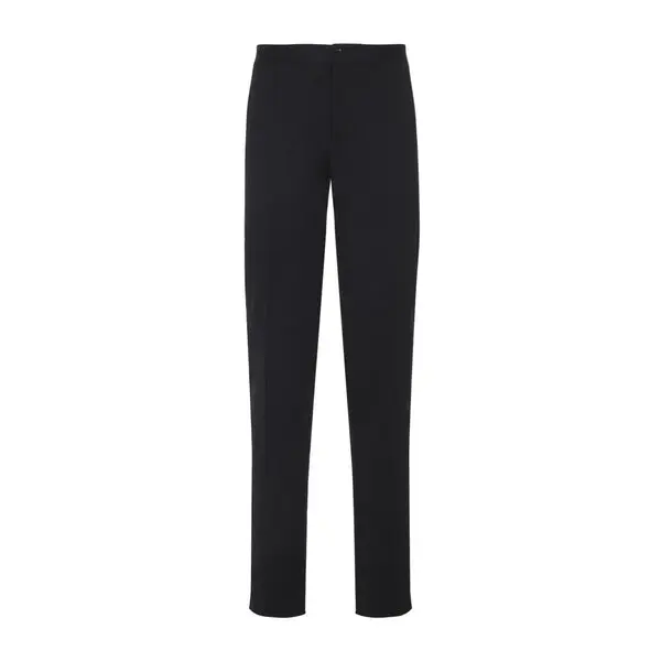 Canali Tuxedo Wool Pants - Black