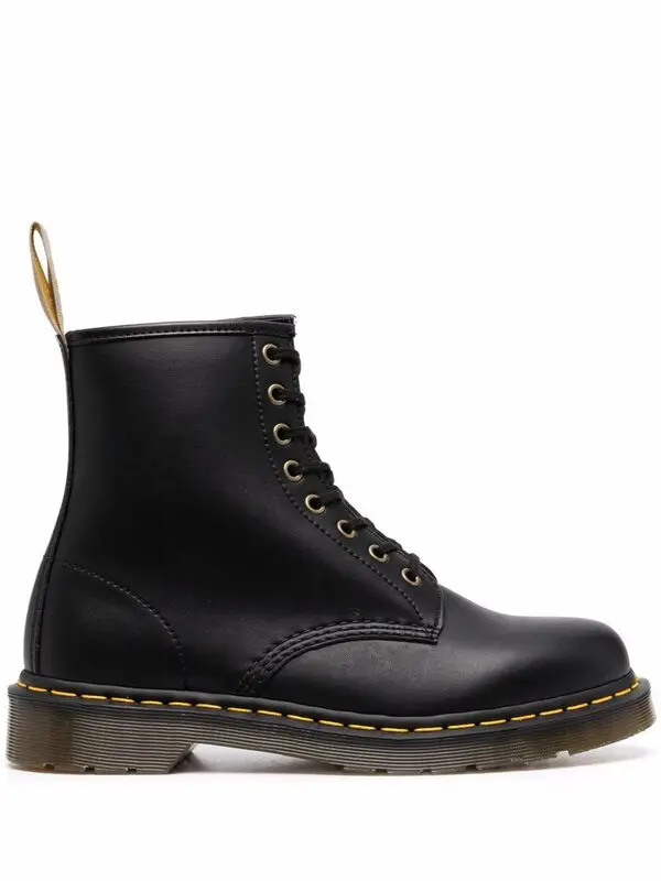 Dr. Martens 1460 Felix Rub Off Vegan Boots - Black Felix Rub Off