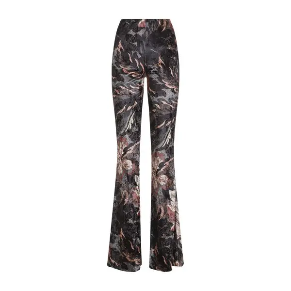 Etro Flared Polyester Pants