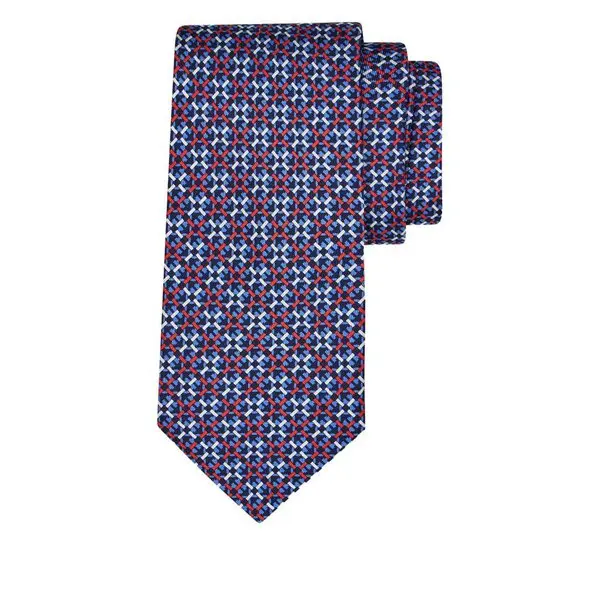 FERRAGAMO Gancini Motif Tie - Multicolor