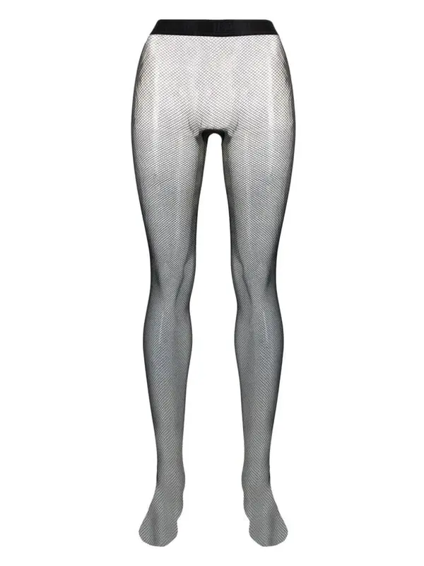 Wolford Fishnet Semi-sheer Tights - Multicolor