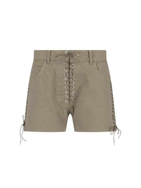 LUDOVIC DE SAINT SERNIN Straight Trousers - Beige