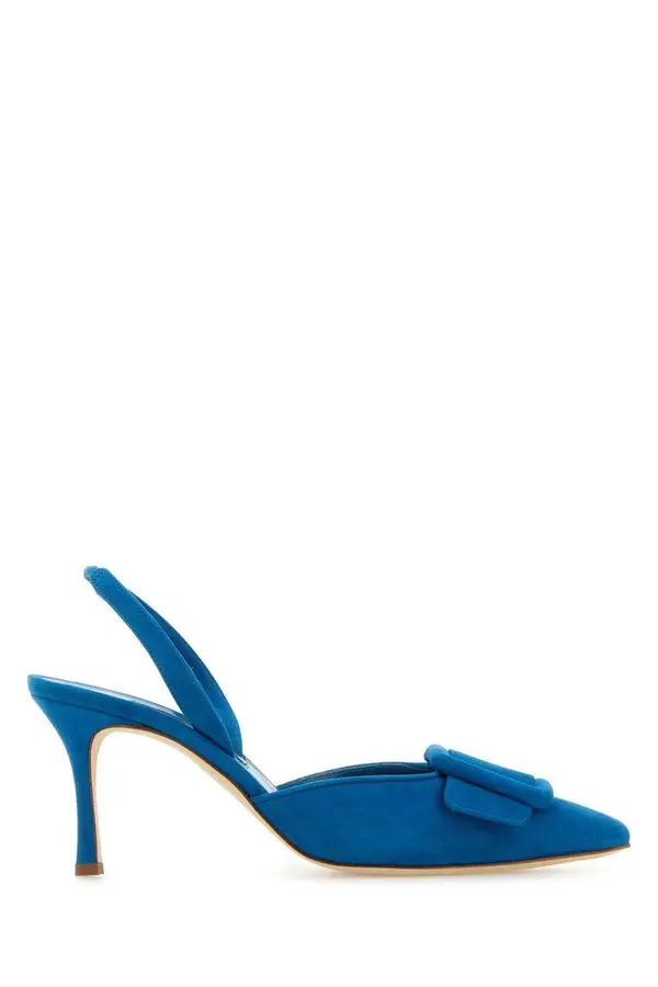 Manolo Blahnik Heeled Slingbacks - Bblu