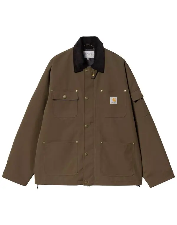 Carhartt Work In Progress Clapton Nylon Canvas Jacket - Brown