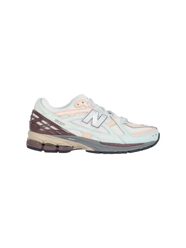 NEW BALANCE Leather Sneakers - White