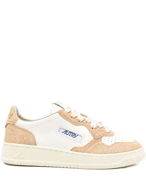 AUTRY Medialist Low Sneakers - Marrone Chiaro