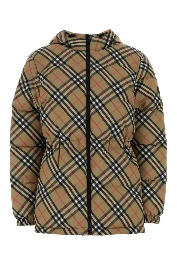 Burberry Embroidered Padded Jacket - Multicolor