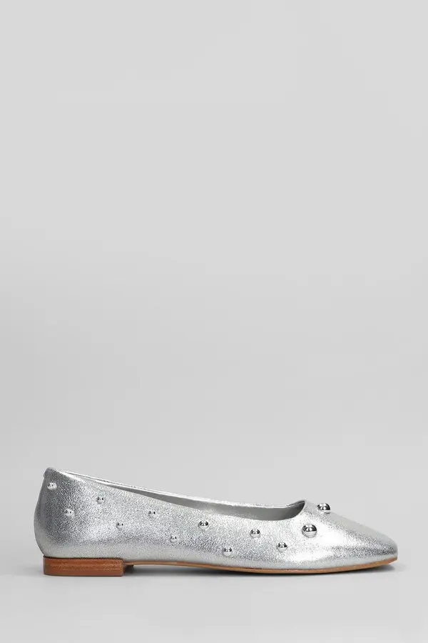 ANDREA CARRANO Ballet Flats - Silver