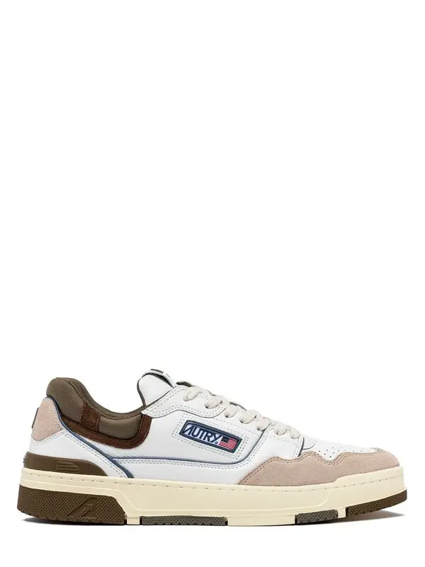 AUTRY Suede, Nubuck, Mesh And Leather Sneakers - Multicolor
