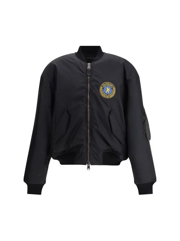 Balenciaga Bomber Jacket - Black