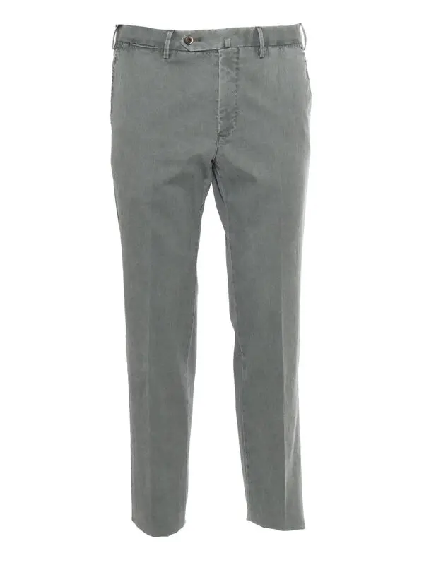 PT TORINO Flat Front Slim Trousers