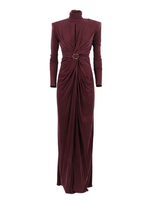 Elisabetta Franchi Midi Dress - Red