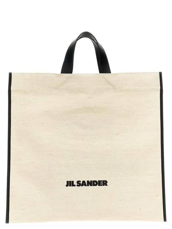 JIL SANDER Border Book Square Tote - Multicolor