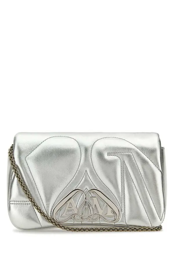 Alexander McQueen Clutch - Lightsilver