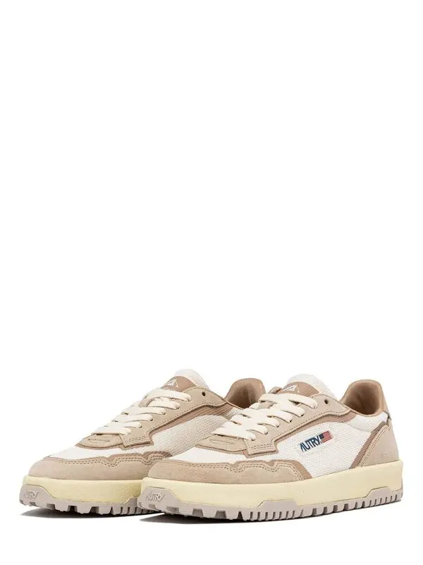 AUTRY Wildpace Low Sneakers - Beige, White