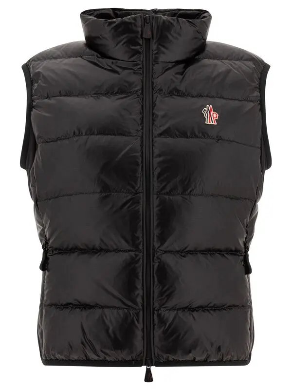 Moncler Padded Zip-up Jersey Vest