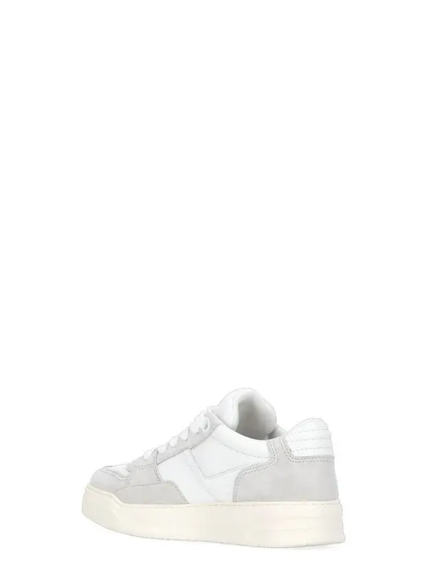 Hogan Chamallow Suede Sneakers - White
